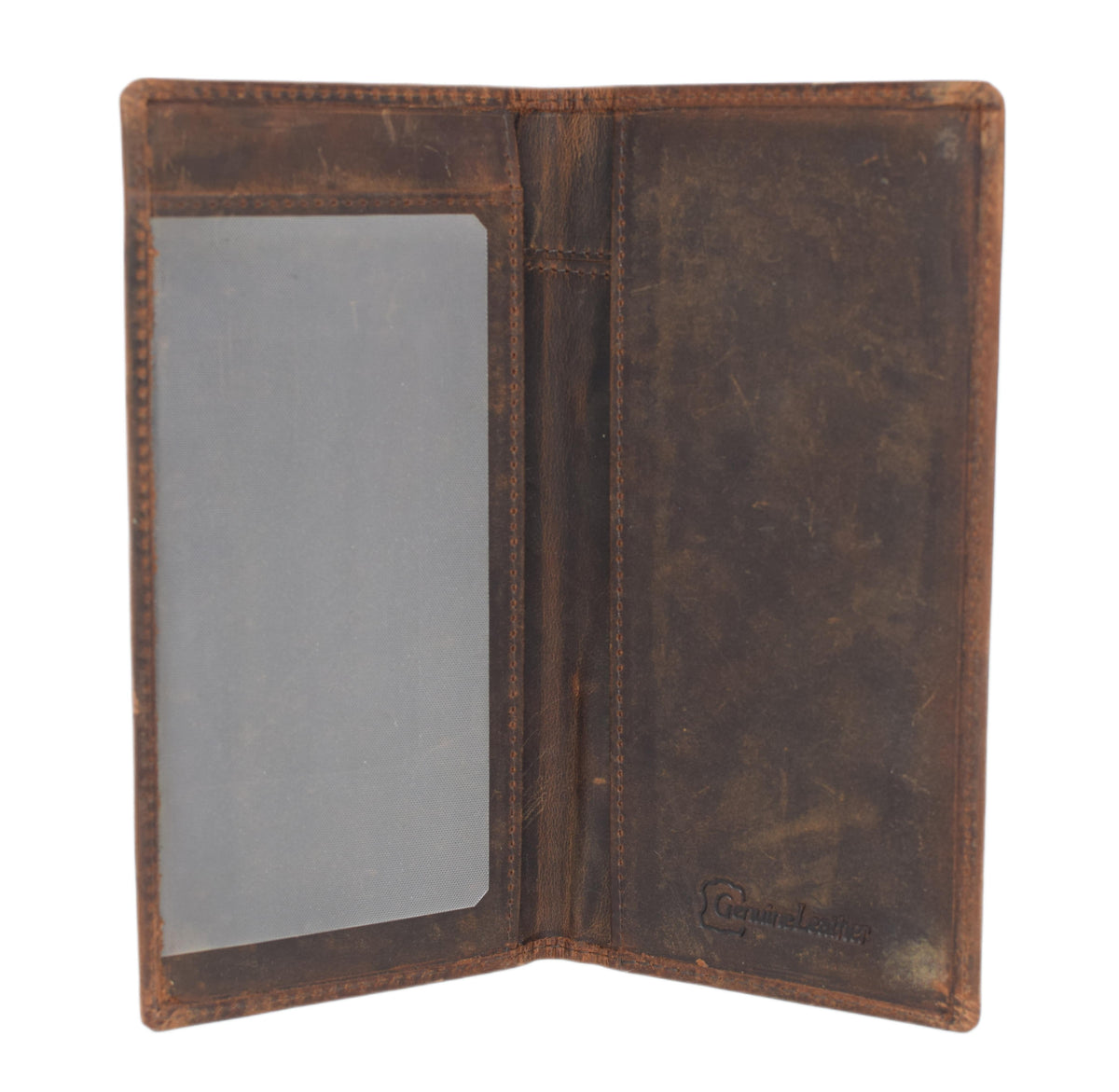 American Flag Checkbook Cover Vintage Leather Patriot Cowboy Wallet fo ...