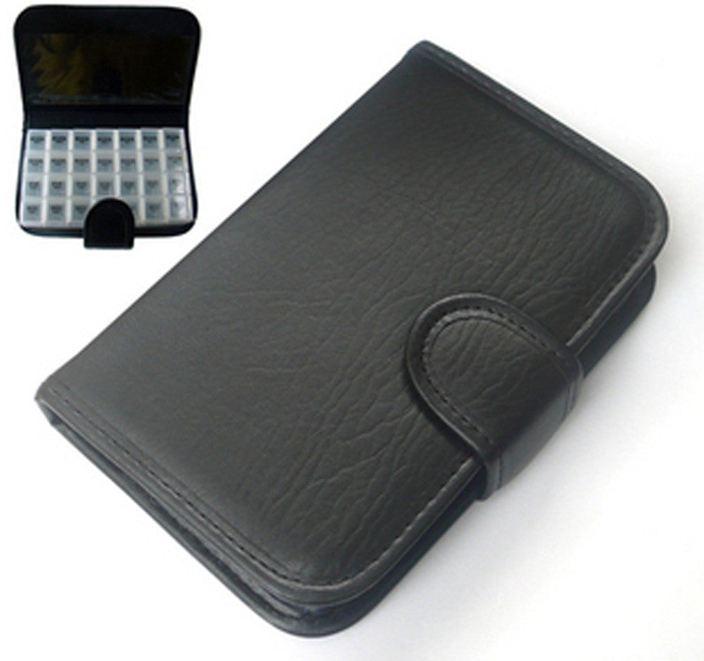 Leather Pill Box Set for Travel VS SKTEL 018 – Marshalwallet
